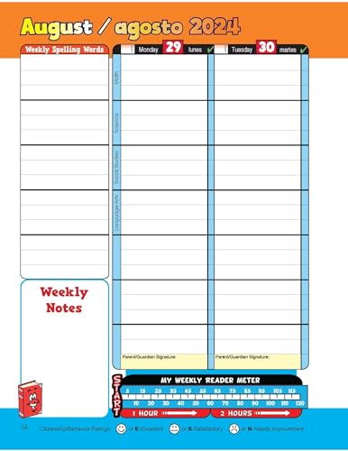 Elementary Student Planner - Standard Planner Cover