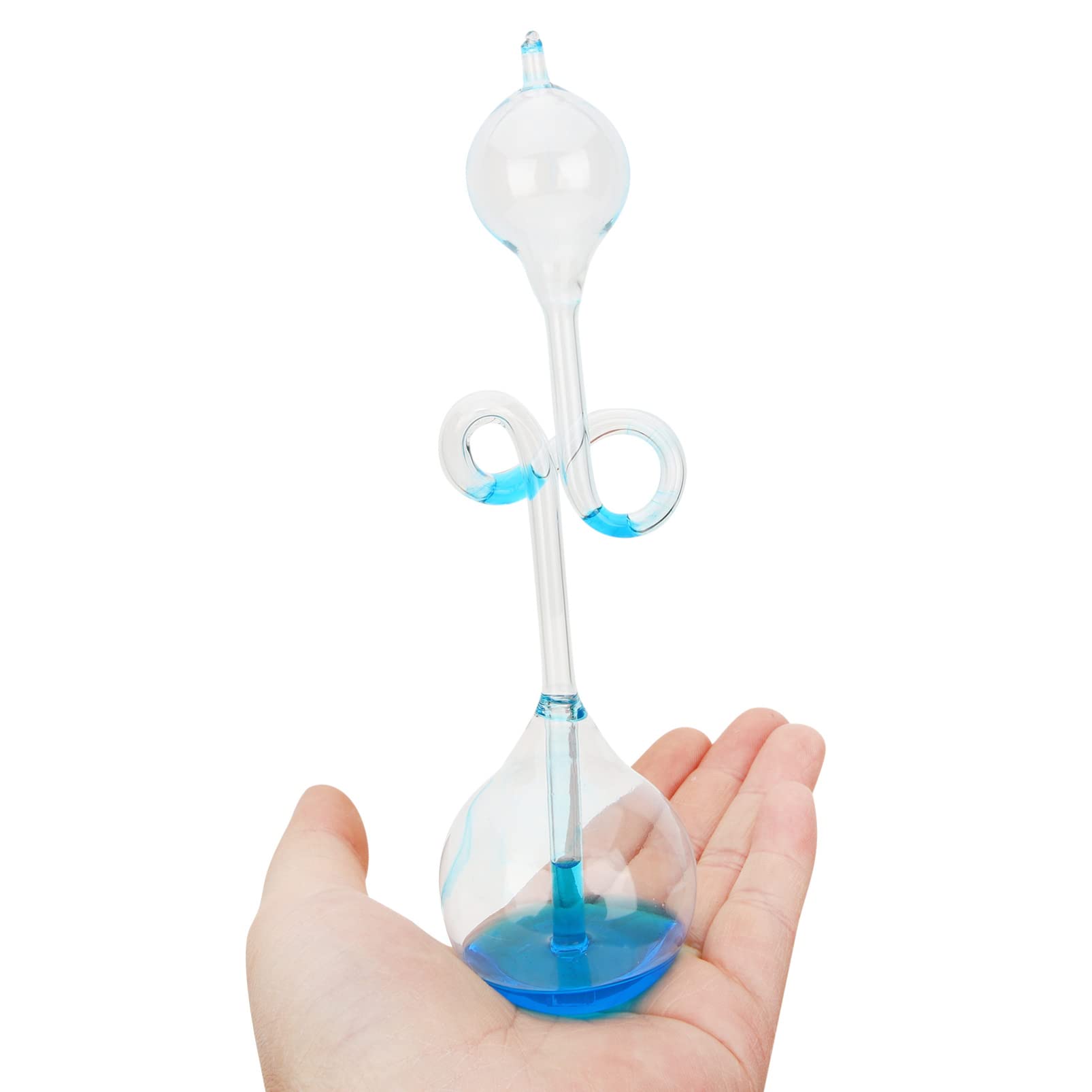 Gadpiparty Glass Sand Timer Hourglass Temperature Sensitive Sand Watch Novelty Sand Clock Hour Glass Sandglass for Kids Classroom Home Desk Office Decoration Blue