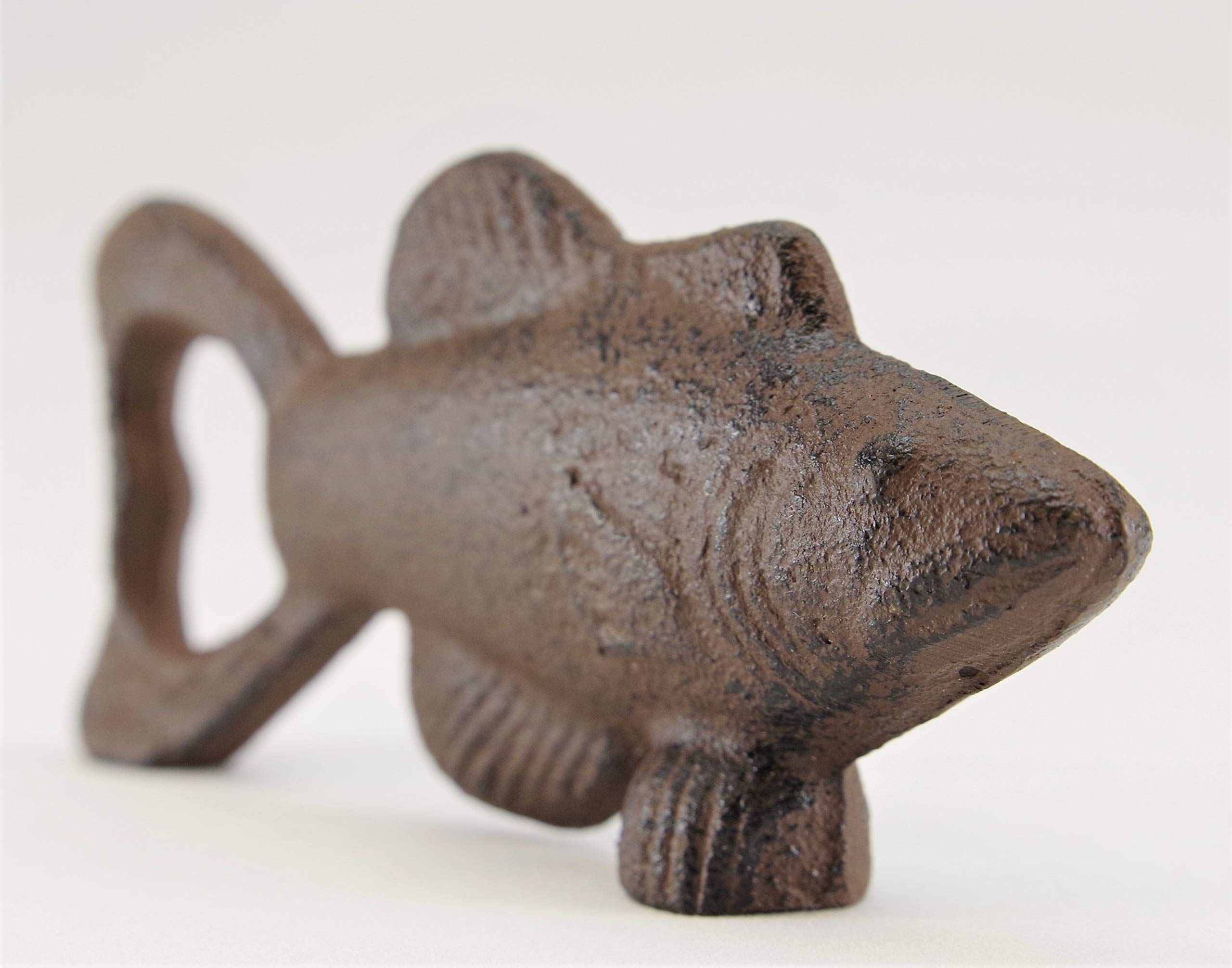 Fish Bottle Opener - Cast Iron - Nautical Accessory - Silvercloud Trading Co.
