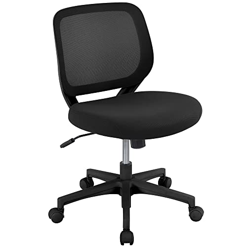 RealspaceĀ® Adley Mesh/Fabric Low-Back Task Chair, Black, BIFMA Certified