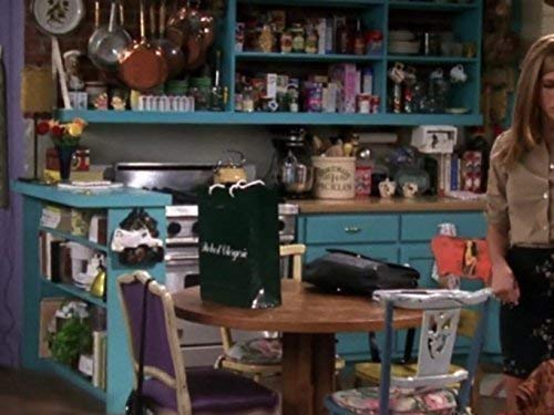 Handmade with Love by Fatima. Utensils holder in Monica’s kitchen. Homemade 1 cent Pickles Jar. Housewarming Gift. Great present for your friends. Totally Handmade.