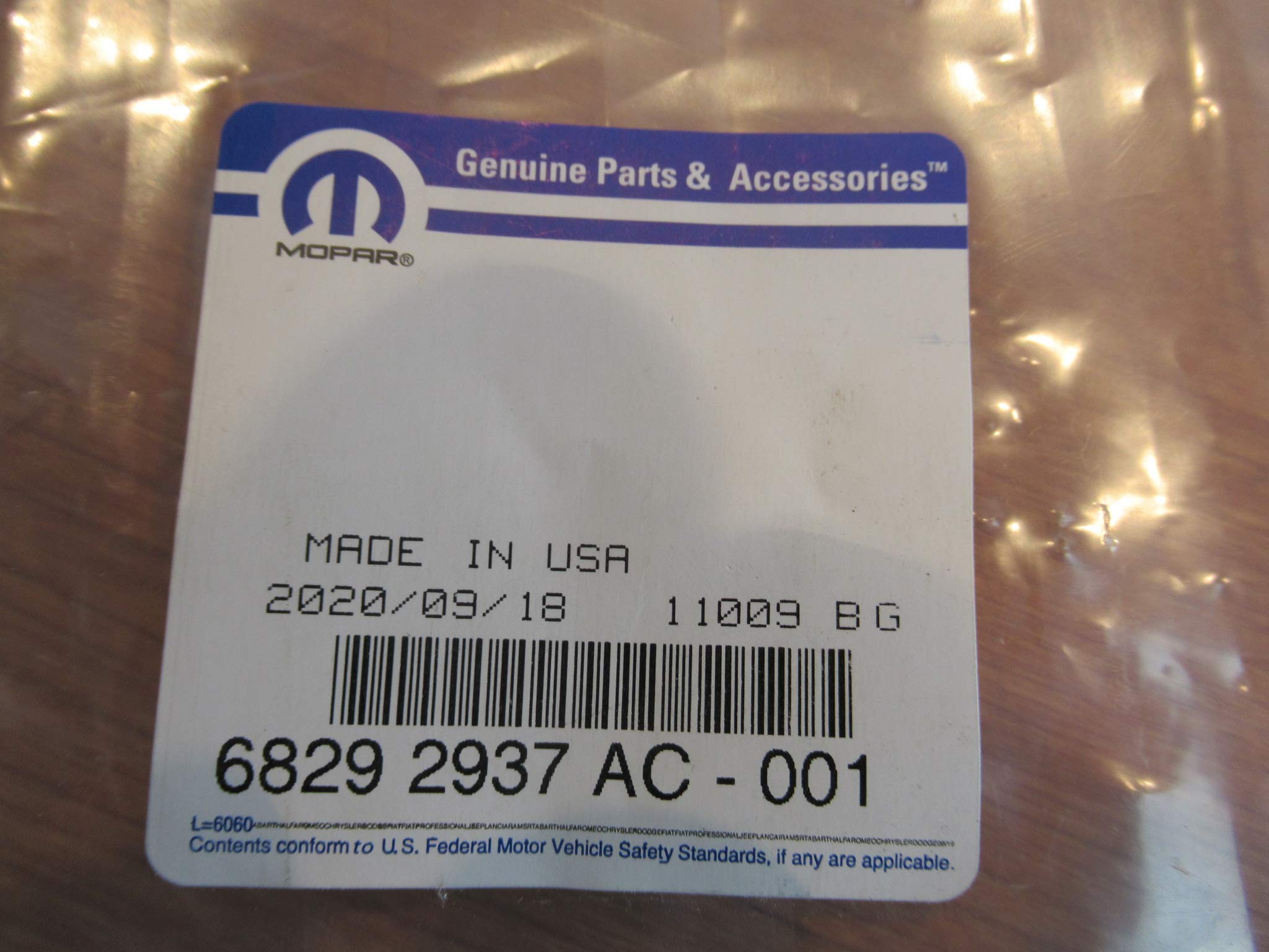 Mopar 2019-2021 Ram 1500 (New Body) Rear Left Drivers Side B Pillar Applique OEM