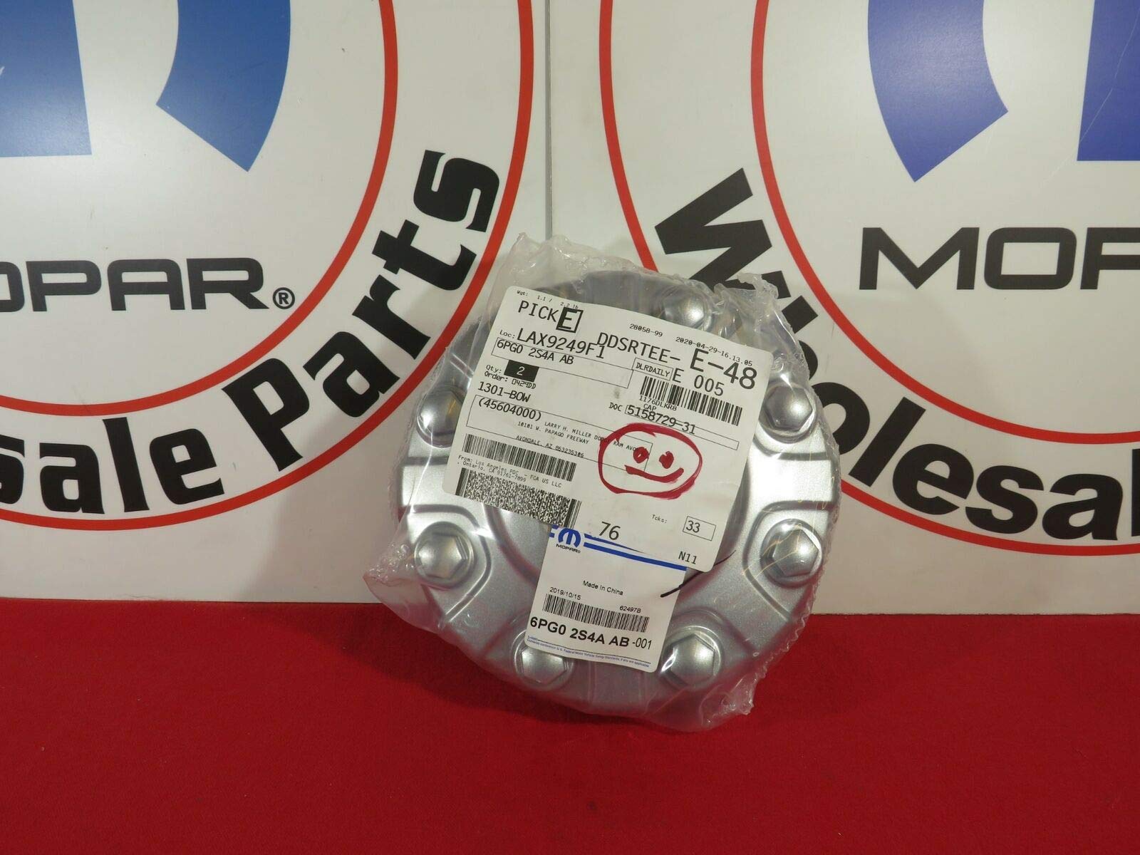 Mopar 6PG02S4AAB CAP WHEEL CENTER