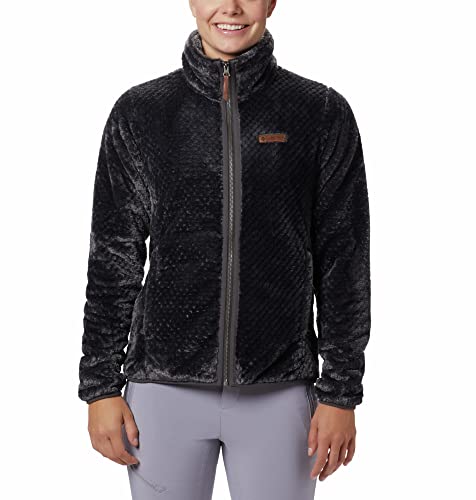 Columbia Women's Fire Side II Sherpa Full Zip, Shark, X-Large