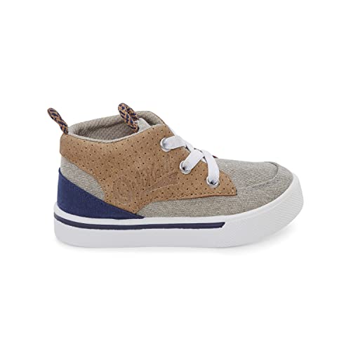 OshKosh B'Gosh Boy's Chase High-Top Sneaker, Multi, 10 Toddler