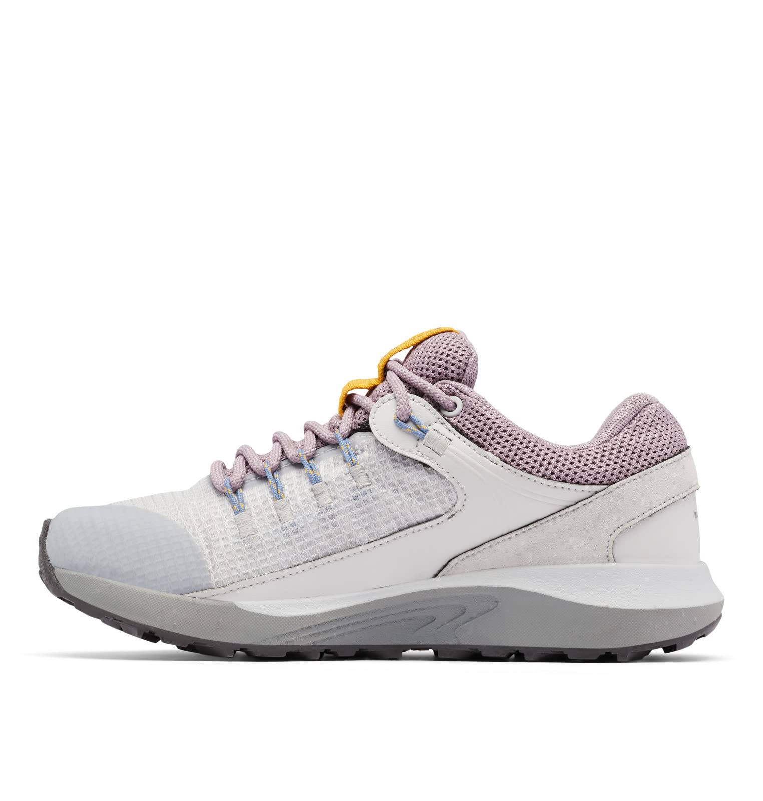 Columbia Women's Trailstorm Waterproof, Grey Ice/Shale Mauve, 8.5