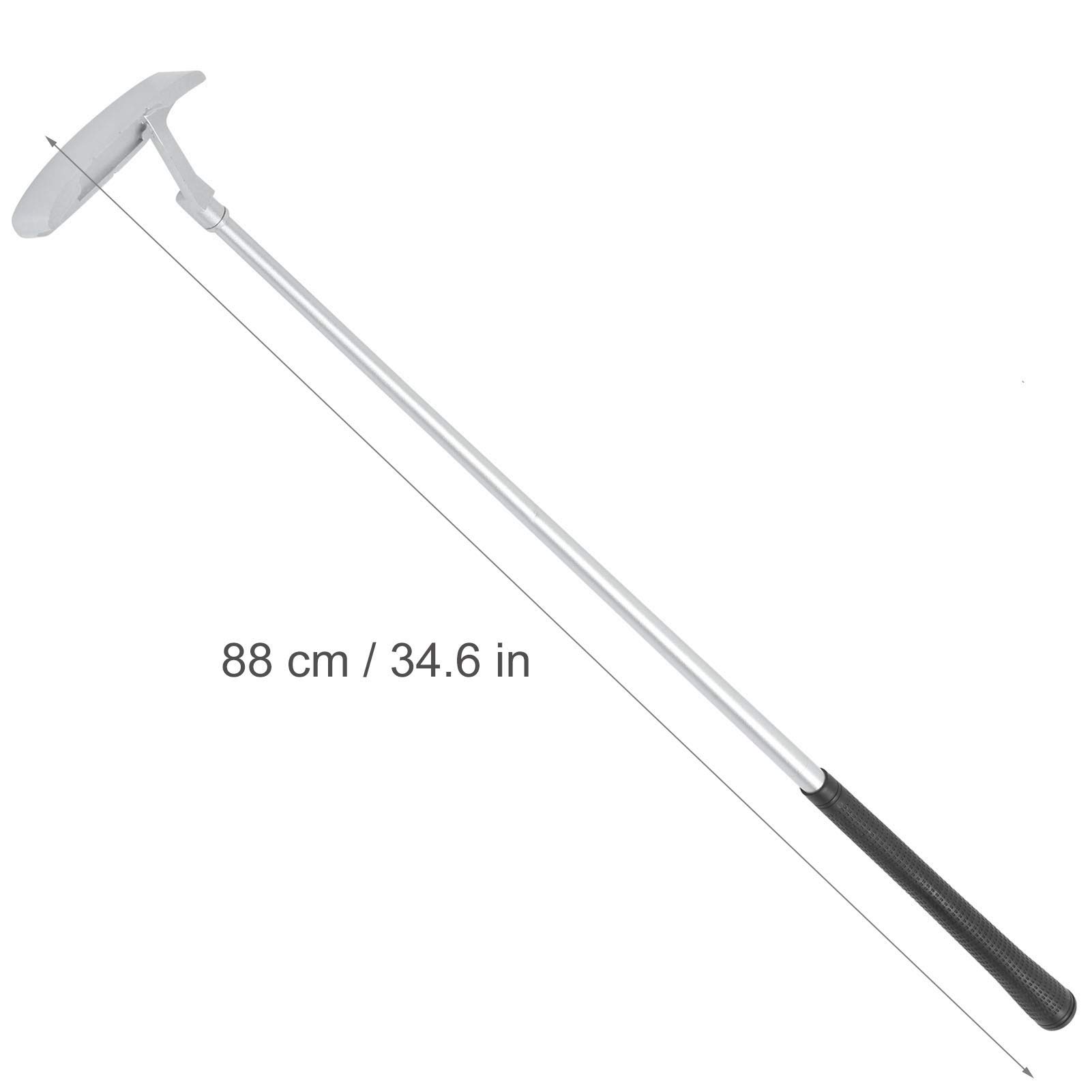 Dilwe Putter, 3Section Aluminium Alloy Foldable Putter for Learner Beginner Handed Putter Accessory