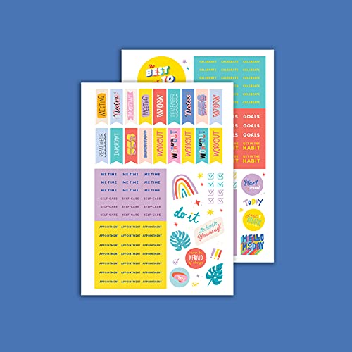 The Best Is Yet to Come Undated Planner: 52-Week Routine Builder & Monthly Wellness Organizer to Embrace Change (Self-Care Productivity Planner with Habit Trackers, Goal Setting, and Stickers)