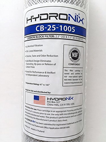 GE HYDRONIX SMART WATER RO GXRM10 PRE & POST REVERSE OSMOSIS FILTERS 50 GPD GE FXWTX GE FX12P GE FX12M ANNUAL REPLACEMENT FILTER PACK