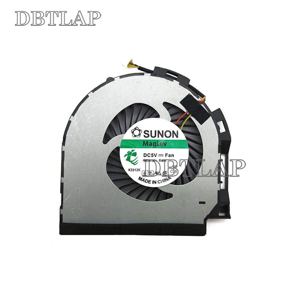 DBTLAP CPU Cooling Fan Compatible for Dell Inspiron 17-7737 17R (7737) P/N: DFS200005020T FFWC 0RMC3 00RMC3 Cooler