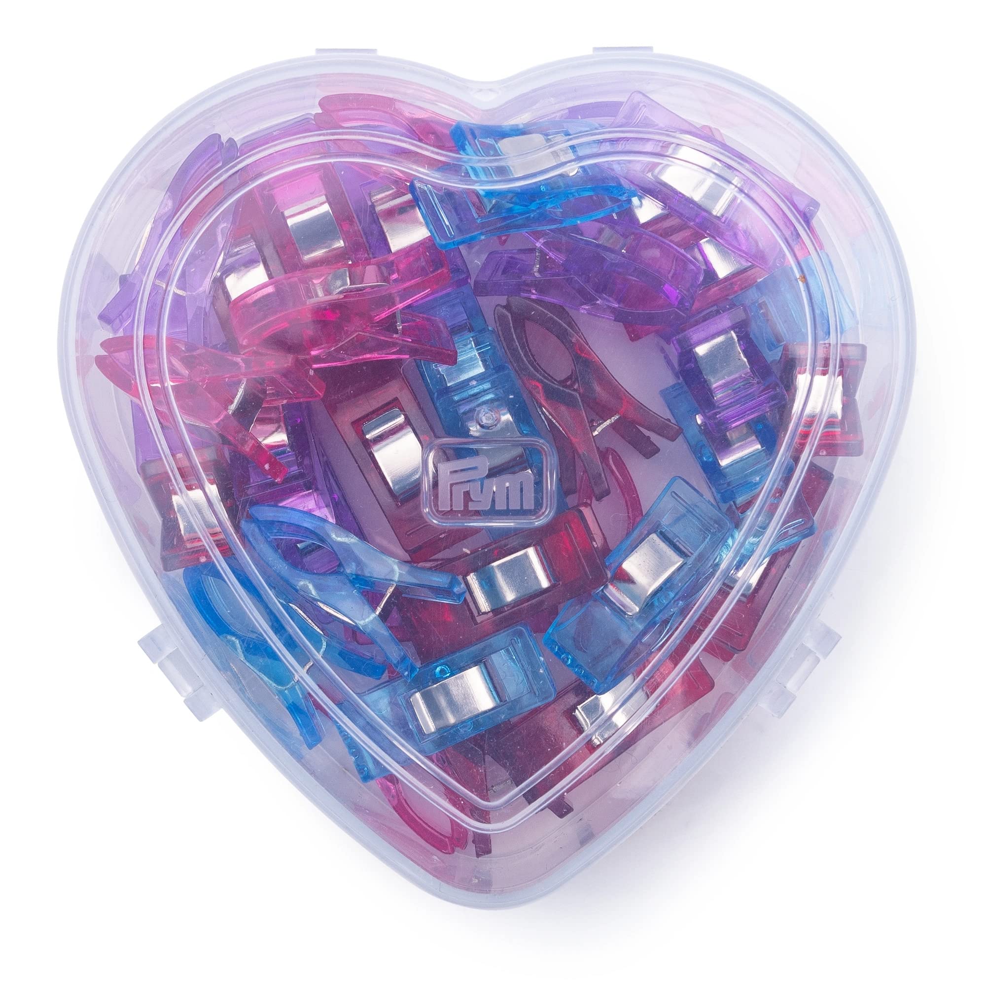 Prym Box, Multicolor, 40 pc Small Fabric Clips, One Size, Count