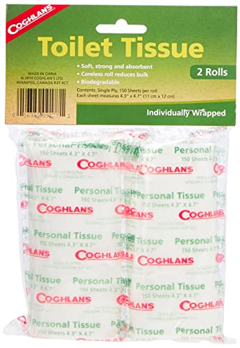 Coghlan's Packable Camp Toilet Tissue 2 count (pack of 1)