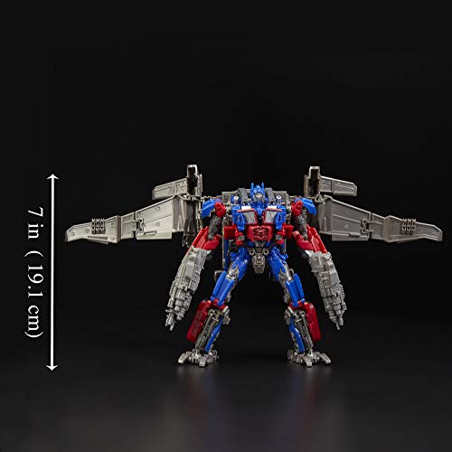 Transformers Toys Studio Series 44 Leader Class Dark of The Moon Movie Optimus Prime Action Figure - Kids Ages 8 & Up, 8.5"