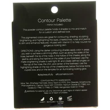 Contour Palette - Light-Medium by e.l.f. for Women - 0.56 oz Contour - (Pack of 2)