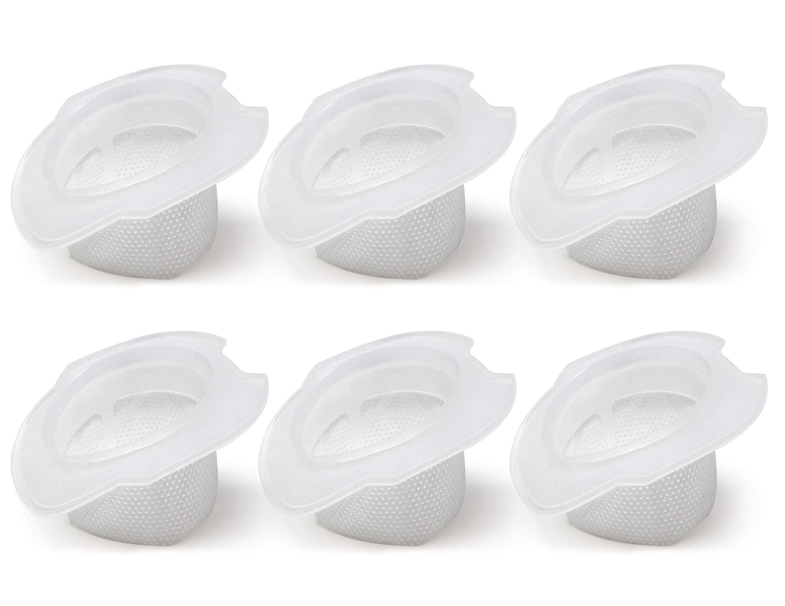 Fette Filter - Vacuum Replacement Filters Compatible with Swiffer Sweep and Vac. Compare to Part #99196 (Pack of 4)
