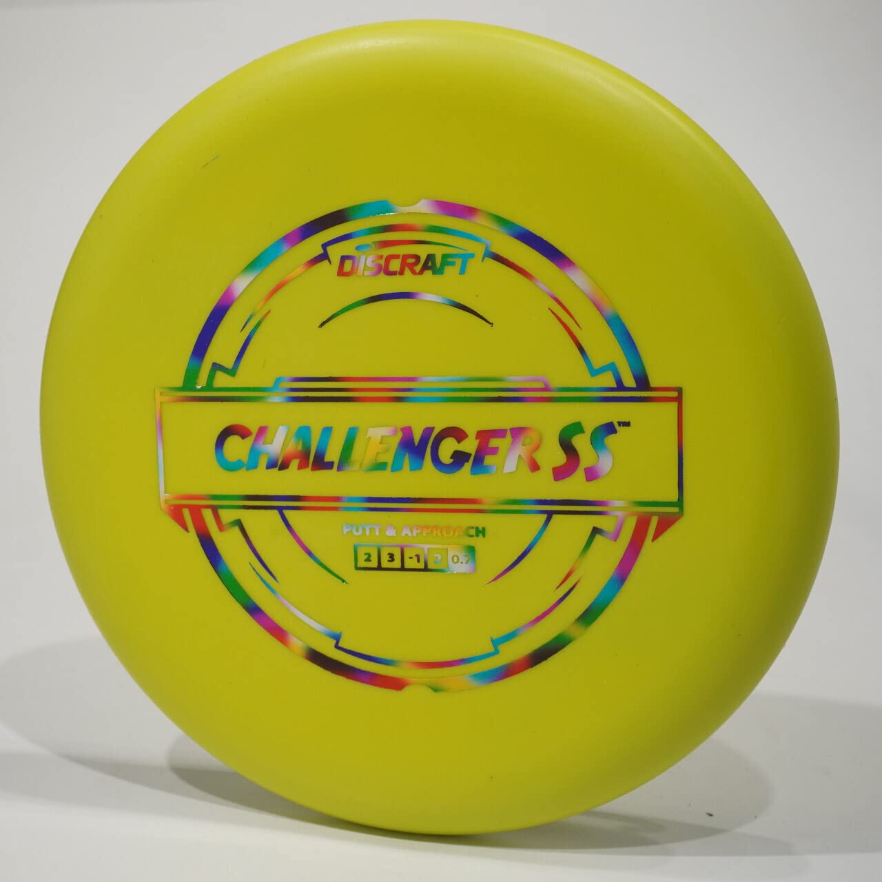 Discraft Challenger SS (Putter Line) Putter & Approach Golf Disc, Pick Weight/Color [Stamp & Exact Color May Vary] Green 173-174 Grams