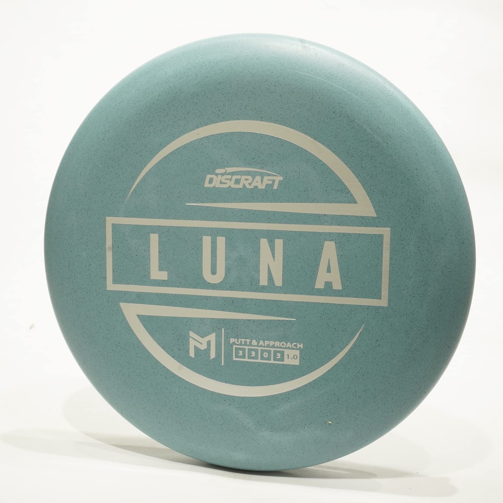 Discraft Luna (Jawbreaker Rubber Blend) Paul McBeth Signature Putter & Approach Golf Disc, Pick Weight/Color [Stamp & Exact Color May Vary] Gray 173-174 Grams