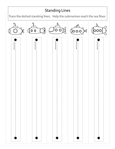 Pen Control Tracing Workbook for Kids: Learn to write patterns, lines, shapes to practice pencil control