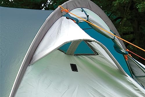 Coleman Cortes 3 Tent, 3 Man Tent, 1 Bedroom Hiking Tent, Absolutely Waterproof Lightweight Camping Tent with Sewn-in Groundsheet, Blue