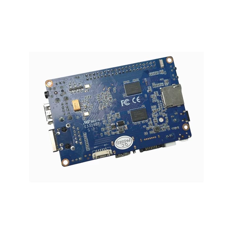 Generic Banana Pi BPI-M2 Ultra Allwinner A40i Quad Core 2GB DDR3 8GB eMMC with Onboard WiFi BT4.0 Support SATA MIPI DSI CSI Single Board