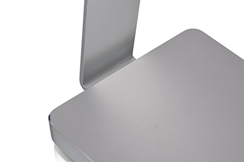 LUXA2 E-One Silver Solid-Metal Aluminum Universal Gaming Headphone Stand/Hanger/Holder for Beats, Senheiser, Sony, Bose, Philips, Audio-Technica, Plantronics, Shure, Jabra, JVC, JBL, AKG, DJ, Gaming Headsets Display HO-HDP-ALE1SI-00