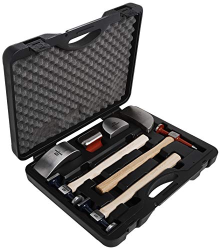GEARWRENCH 7 Pc. Auto Body Tool Set, Hammers and Dollys, 82302