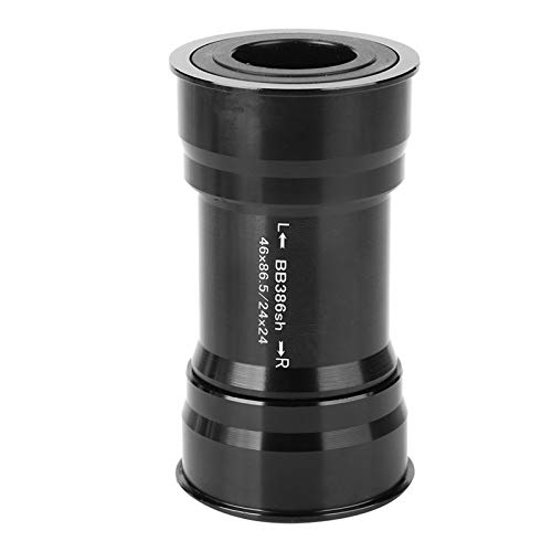 Dilwe Bicycle Bottom Bracket, 24mm Press Fit Bearing Bottom Brackets for Cranksets Mountain Road Bike Cycling Accessory
