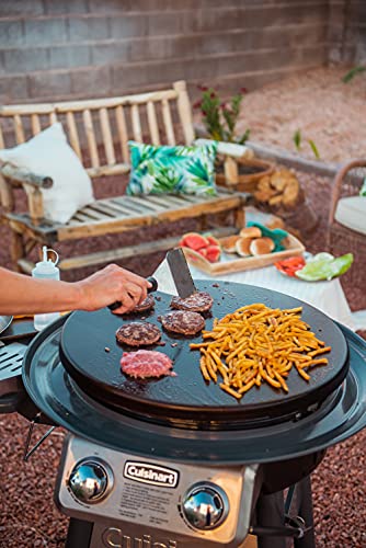 Cuisinart CGG-888 Outdoor Stainless Steel Lid, 360° Griddle Cooking Center