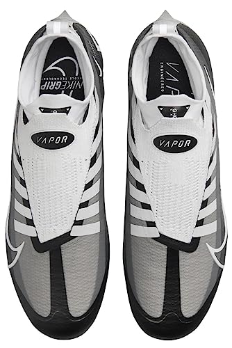 Nike Mens Vapor Edge Elite 360 Flyknit Football Cleats Ao8276 (Black/White-Dark Smoke Grey, us_Footwear_Size_System, Adult, Men, Numeric, Medium, Numeric_10)