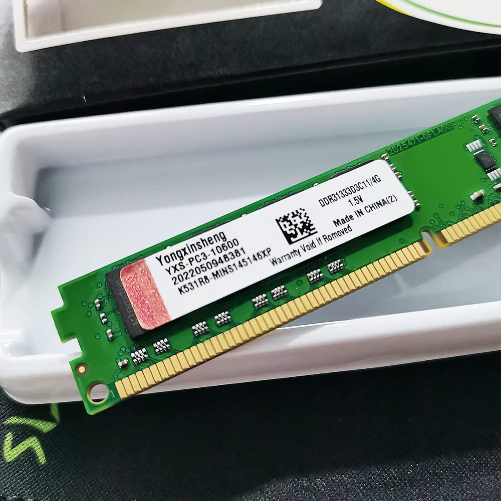 DDR2 2x2GB (4GB Kit) 800MHz UDIMM RAM (PC2-6400) CL6 240Pin 1.8V Non-ECC Unbuffered Compatible All Motherboards Desktop Memory