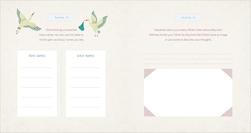 The First-Time Mom's Pregnancy Journal: Monthly Checklists, Activities, & Journal Prompts