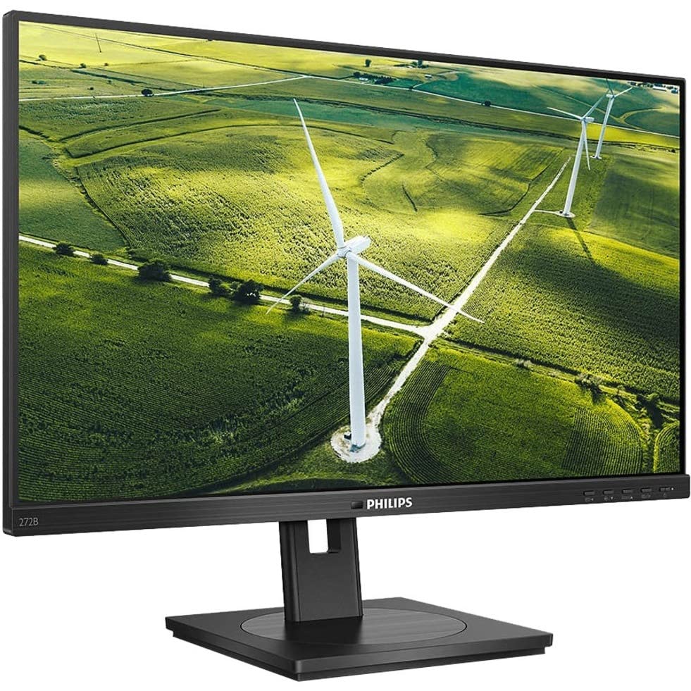 PHILIPS 272B1G 27" Full HD WLED LCD Monitor - 16:9 - Textured Black