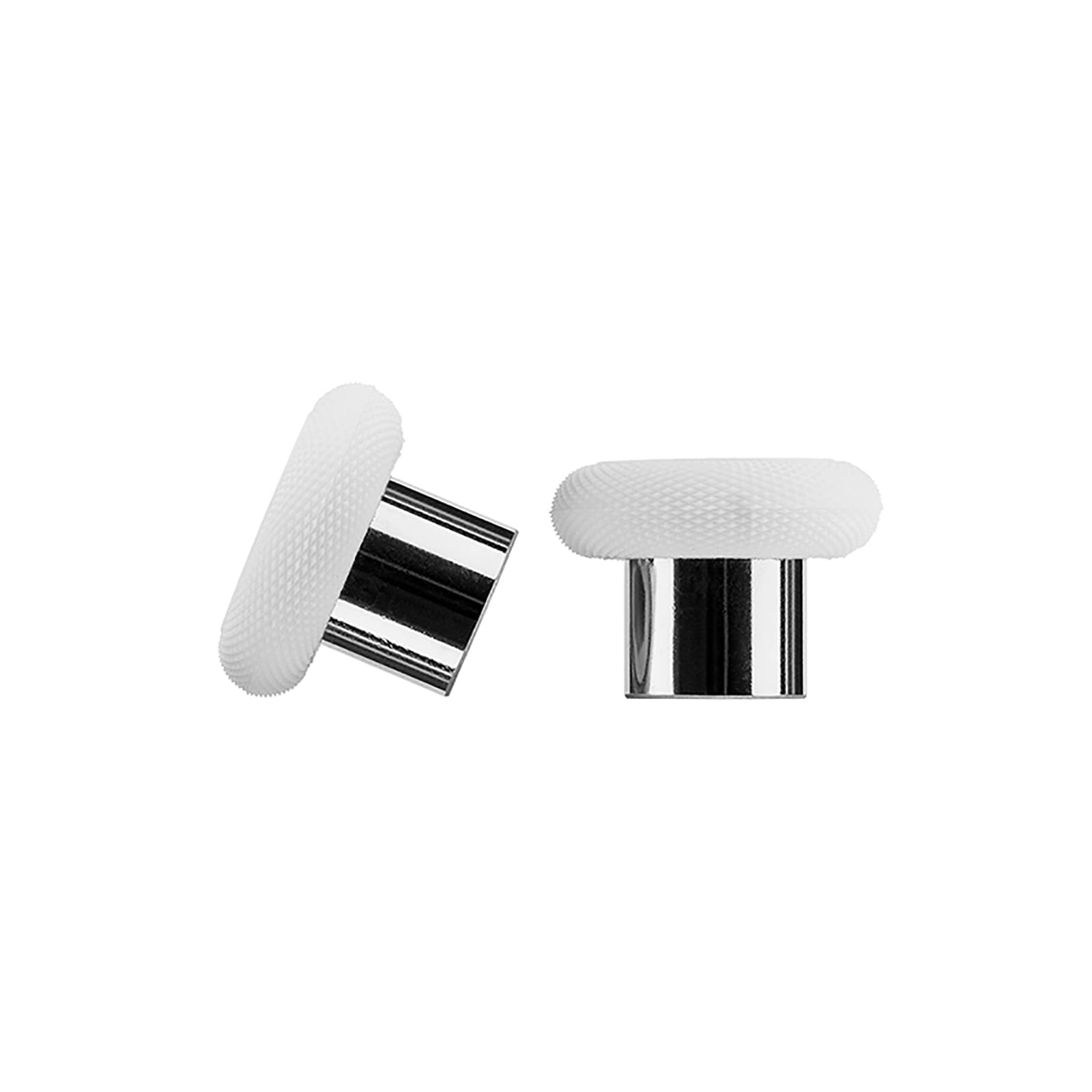 GuliKit KK Ring Thumbstick Kit, 3 Pair of Joystick Replacement Magnetic Analog Thumbstick Swap Set Stick Cap for Kingkong 2 & 2 pro Controller - White