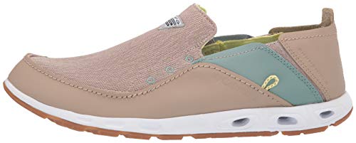 Columbia Men's Bahama Vent Hightide, Ancient Fossil/Neon Light, 11