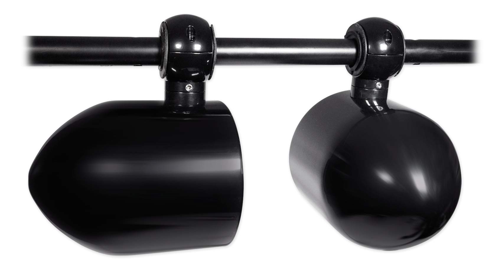 Rockville MacSwivelB (2) 360 Degree Rotation Swivel Clamp Mounts for Tower Pods