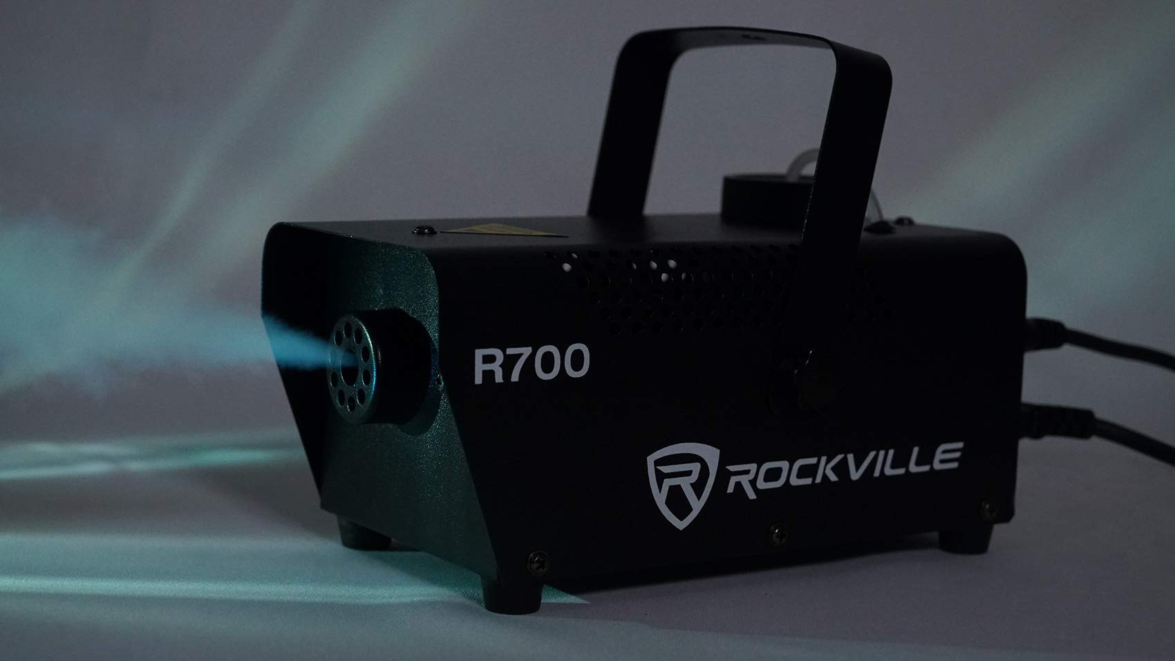 Rockville R700 Fog/Smoke Machine w/Remote + Fluid Quick Heatup + Carry Bag