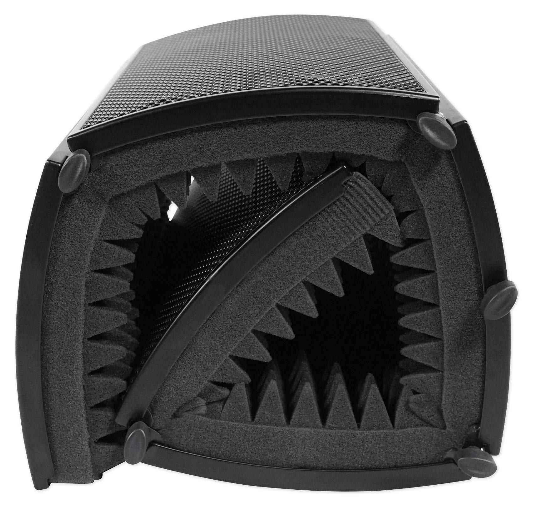 Rockville ROCKSHIELD 3 Large Studio Mic Isolation Shield w/Sound Dampening Foam