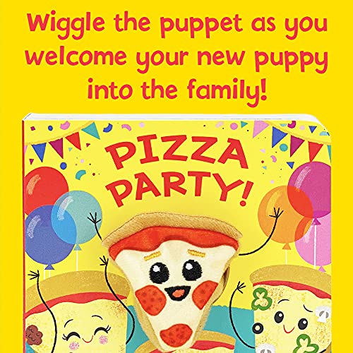 Pizza Party! Finger Puppet Board Book for Little Pizza Lovers, Ages 1-4 (Children's Interactive Finger Puppet Board Book)