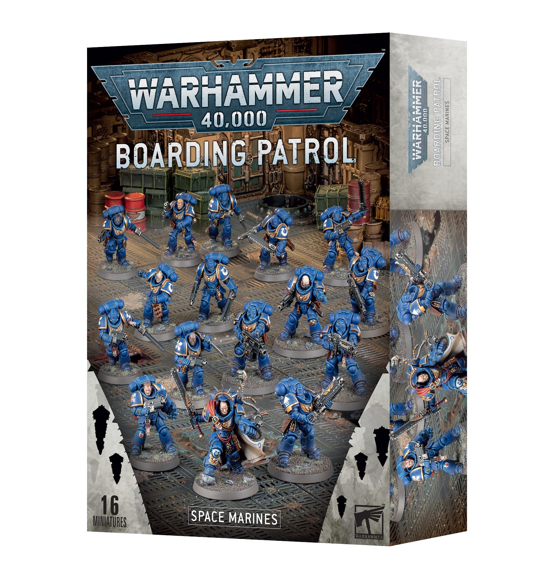 GAMES WORKSHOP Warhammer 40,000 Boarding Patrol: Space Marines, Grey