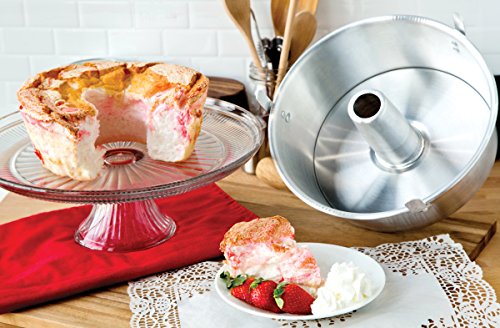 Fox Run Loose Bottom Angel Food Cake Pan, Aluminum, 10.75-Inch