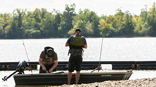 Pelican - Boat Intruder 12 - Jon Fishing Boat - 12 ft. - Great for Hunting/Fishing , Khaki / Beige