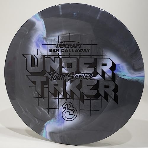 Discraft Ben Callaway Undertaker 2022 Tour Series (ESP) Driver Golf Disc, Pick Your Disc 173-174g Yellow -10