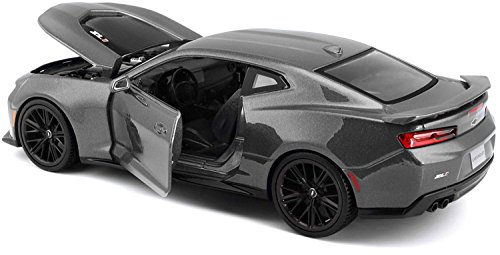 Maisto 1:24 Scale Assembly Line 2017 Chevrolet Camaro ZL1 Die-Cast Vehicle, Black