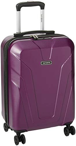 Samsonite Frontier Spinner Ladies Small Purple Polycarbonate Luggage Bag TSA Approved Q12050001