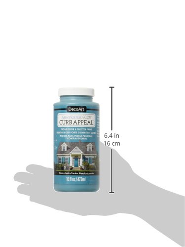 Decoart Curb Appeal 16oz HarborBlu Americana Decor CurbAppeal16oz, 16 Fl Oz (Pack of 1)