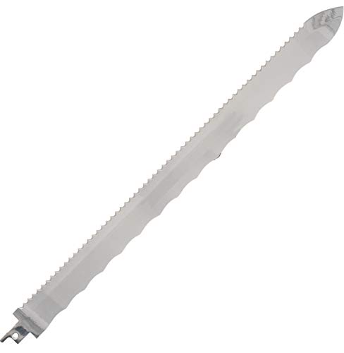 Hercules Cordless Mineral Wool Saw & Insulation Cutter, Model IK-340 – Electric Serrated Knife for Flexible Mineral, Mineral Wool, Rockwool & Natural Fiber Insulating Materials (Replacement Blade)