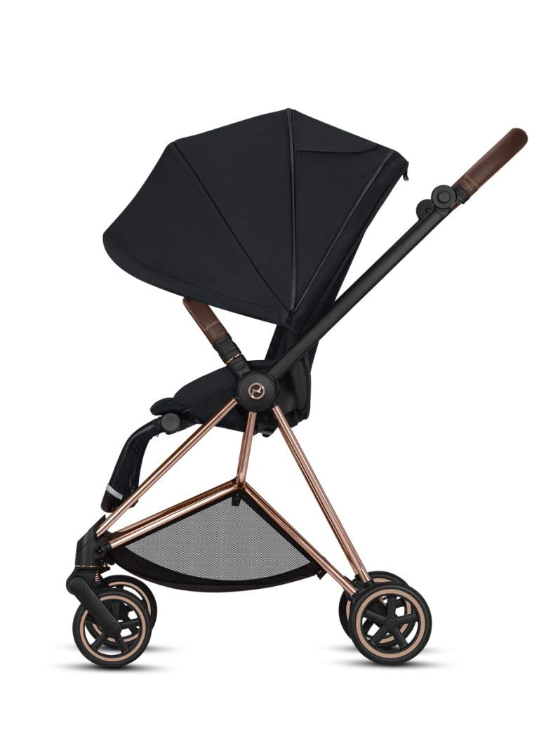 Cybex Mios 2 Travel System Chrome/Black Frame Premium Black Seat