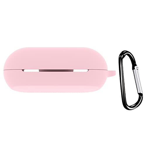 HEVIRGO Earbuds Case High Toughness Wireless Earphone Full Protective Cover Convenient Pink