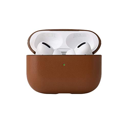 Native Union Leather Case for AirPods Pro β Handcrafted Fully-Wrapped Genuine Italian Leather case β Support Wireless Chargers β Compatible with AirPods Pro, Airpods Pro 2 (Tan)