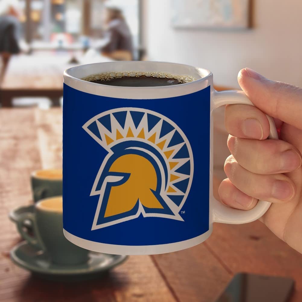 GRAPHICS & MORE San Jose State University Primary Logo Ceramic Coffee Mug, Novelty Gift Mugs for Coffee, Tea and Hot Drinks, 11oz, White